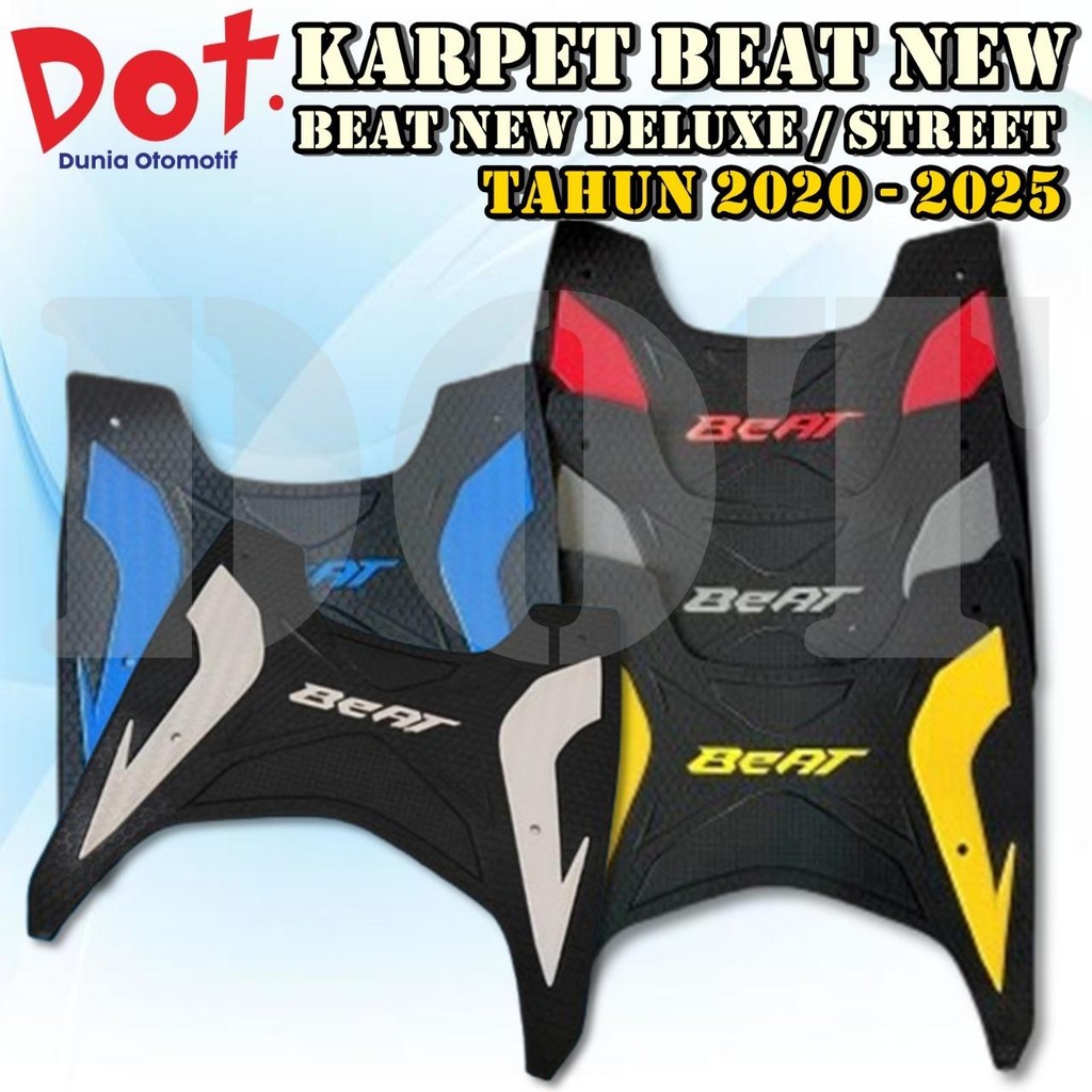 Jual KARPET BEAT DELUXE STREET CBS ISS 2020 2021 2022 2023 2024 2025 BORDES PIJAKAN ALAS KAKI ...