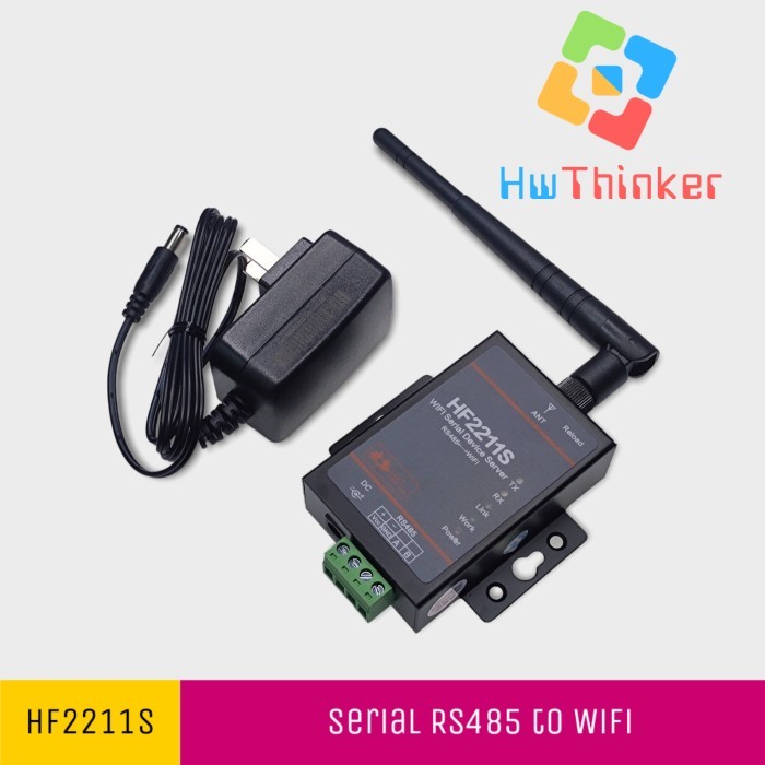 Jual MH27 HF2211S HF2211-S Serial Converter Modbus RS485 to WiFi ...