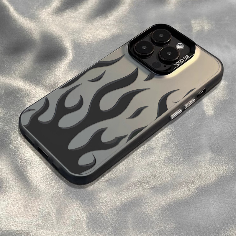 Jual CYK0426 Api hitam case iPhone seri Kompatibel untuk case hp iPhone ...