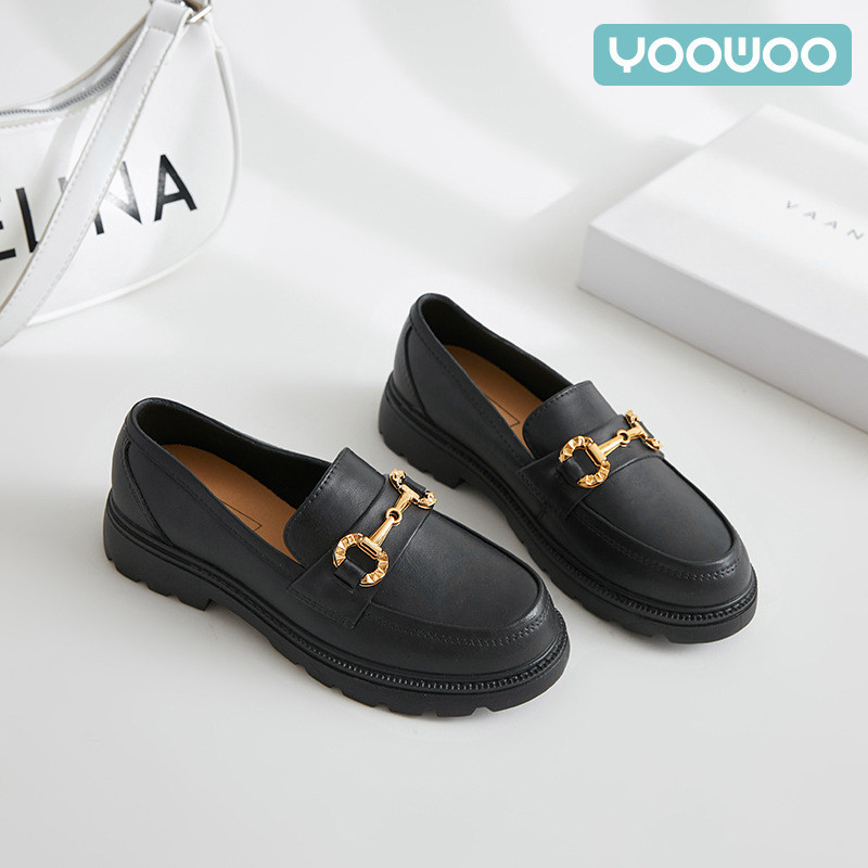 Jual YooWoo sepatu docmart wanita /sepatu loafers / sandal wanita ...