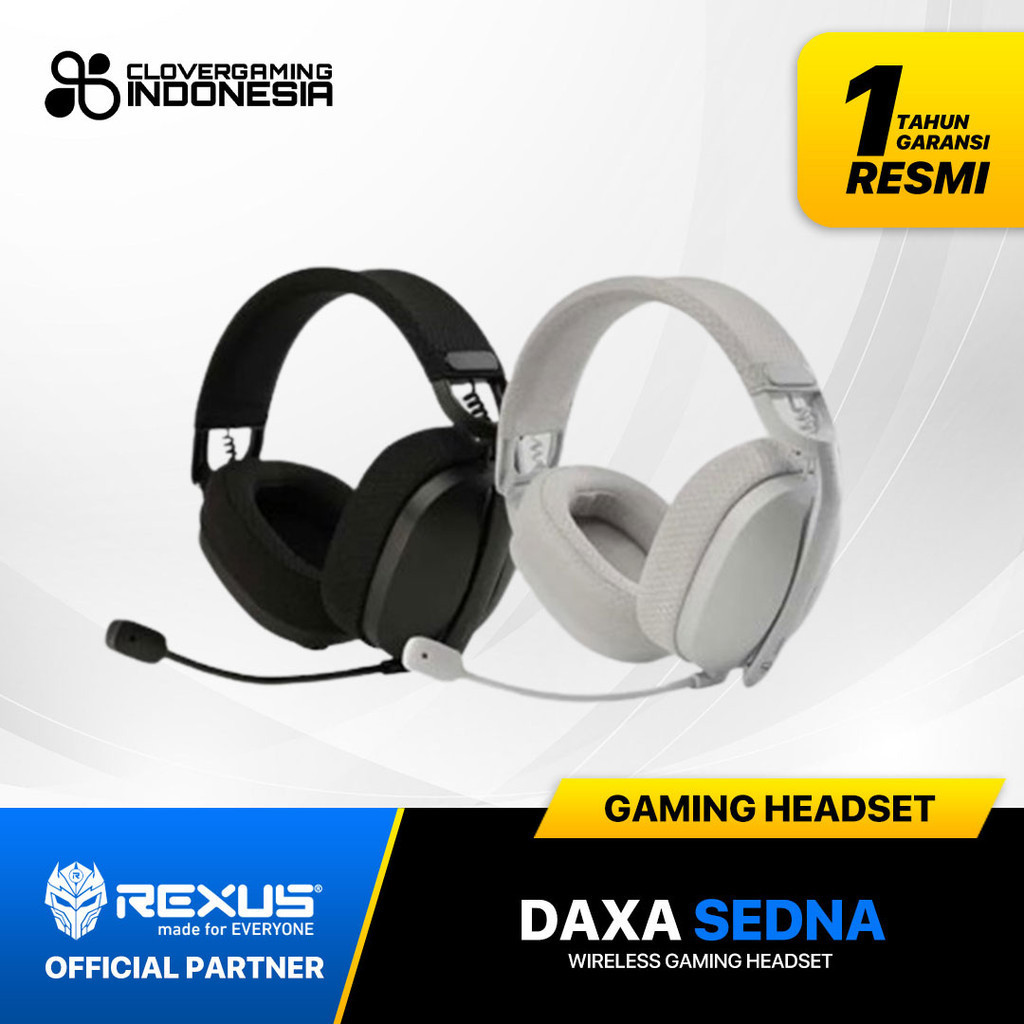 Jual Rexus Daxa Sedna Wireless Gaming Headset Triple Connection ...