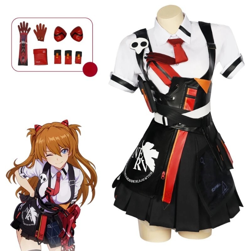 Jual PREORDER Anime in Stock Asuka Cosplay Costumes Honkai Impact 3rd ...