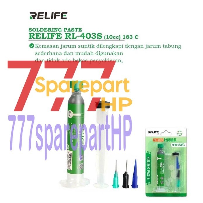Jual Original Tool Timah Cair Soldering Relife Rl - 403S - 10CC - 138C ...