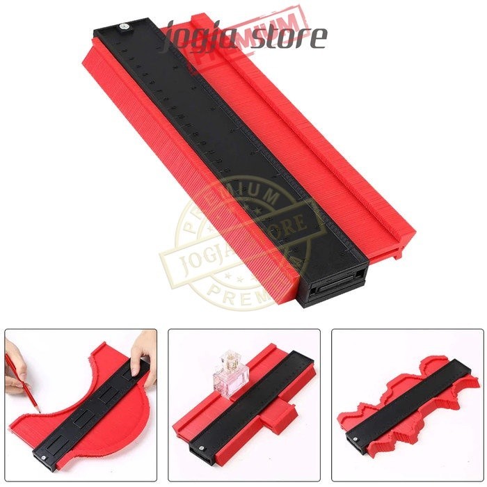 Jual Pengukur Contour Profil 5"-10" Penggaris Duplikat Kontur Cetak Mal ...