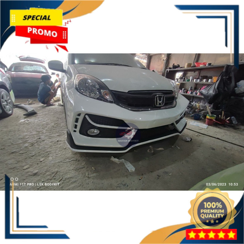 Jual BEMPER BODYKIT BRIO 2014 2015 2016 2017 Turbo TypeR Mix GK5 Presisi tanpa coak Kuat-Tebal ...