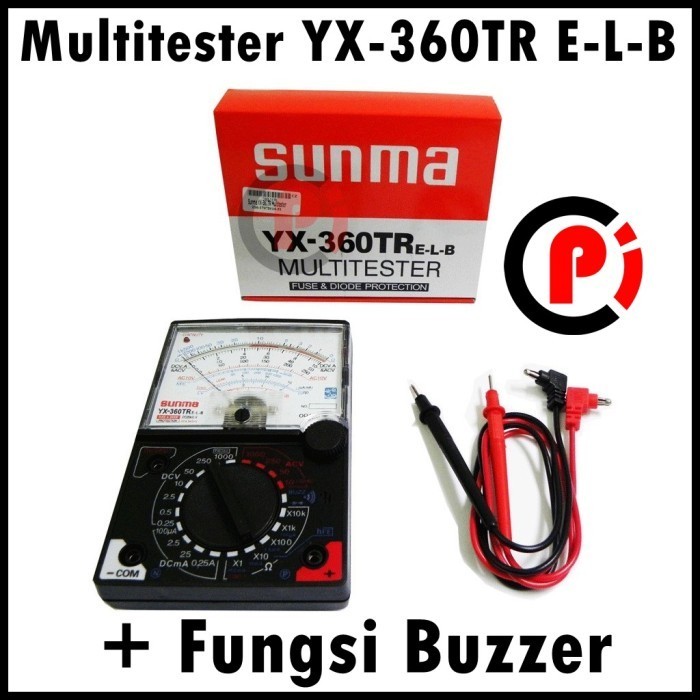 Jual Multimeter Multitester AVOmeter Analog YX-360TR ELB Multi Meter ...