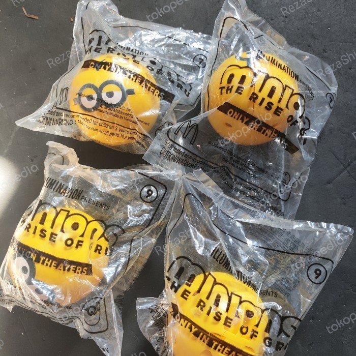Jual Minion mcd 2020 gold king bob 7 9 minions mac donald rise of the ...