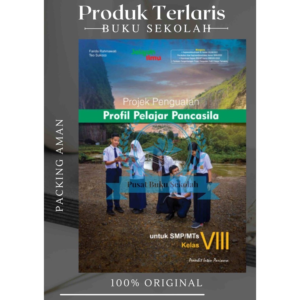 Jual Projek Penguatan Profil Pelajar Pancasila untuk SMP/MTs Kelas 8 Kurikulum Merdeka Intan ...
