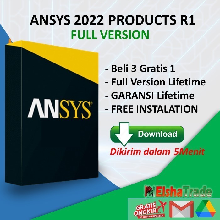 Jual ANSYS PRODUCT R1 FULLVERSION AKTIVASI SELAMANYA | Shopee Indonesia