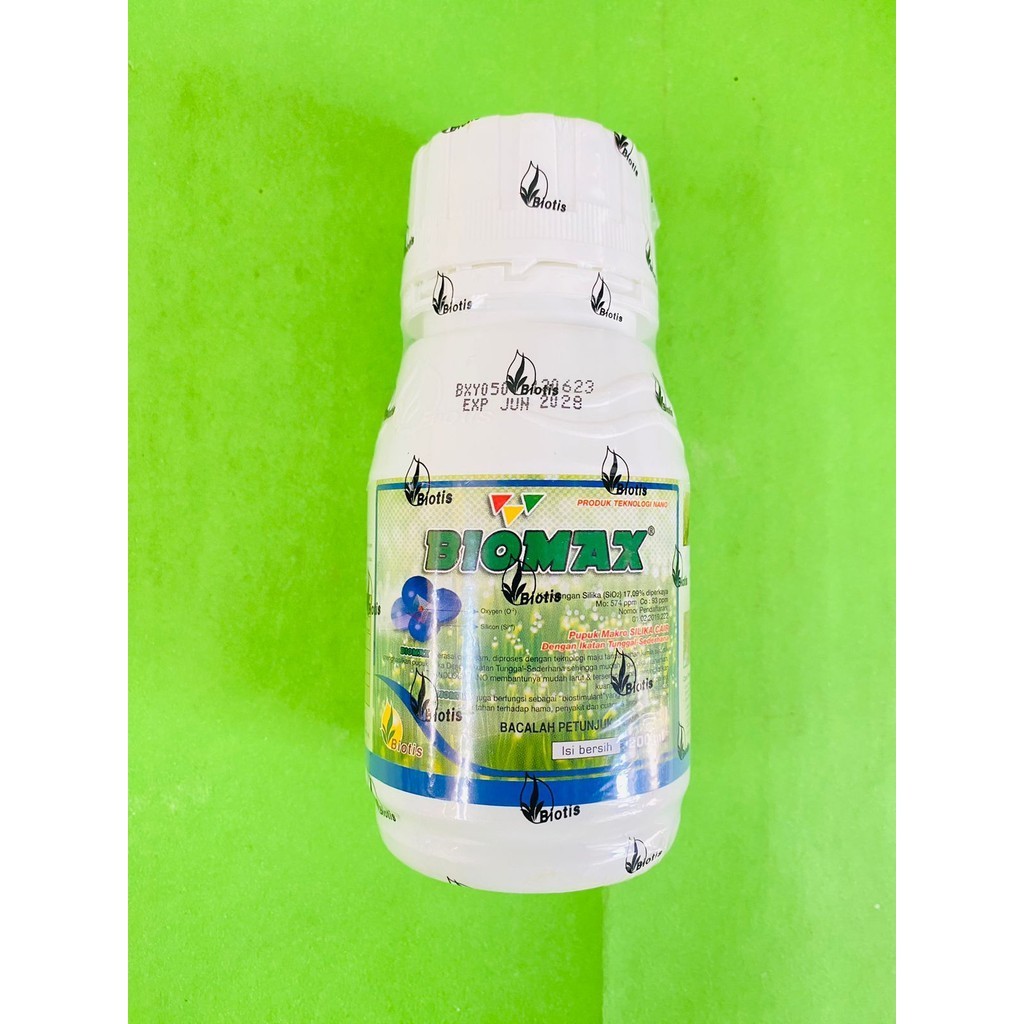 Jual Pupuk nutrisi pupuk silica BIOMAX isi 200ml dr Biotis | Shopee ...