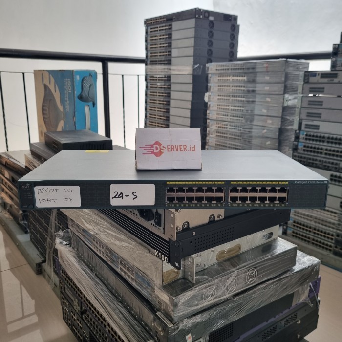 Jual Switch Cisco Catalyst 2960 Series SI - WS-C2960-24-S | Shopee ...