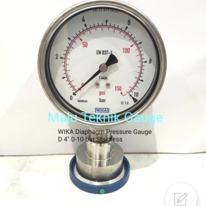 Jual WIKA Pressure Gauge Diaphragm | Shopee Indonesia