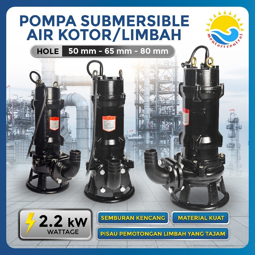 Jual Pompa Air Celup Limbah – Pompa Celup Pemotongan pompa hisap lumpur ...