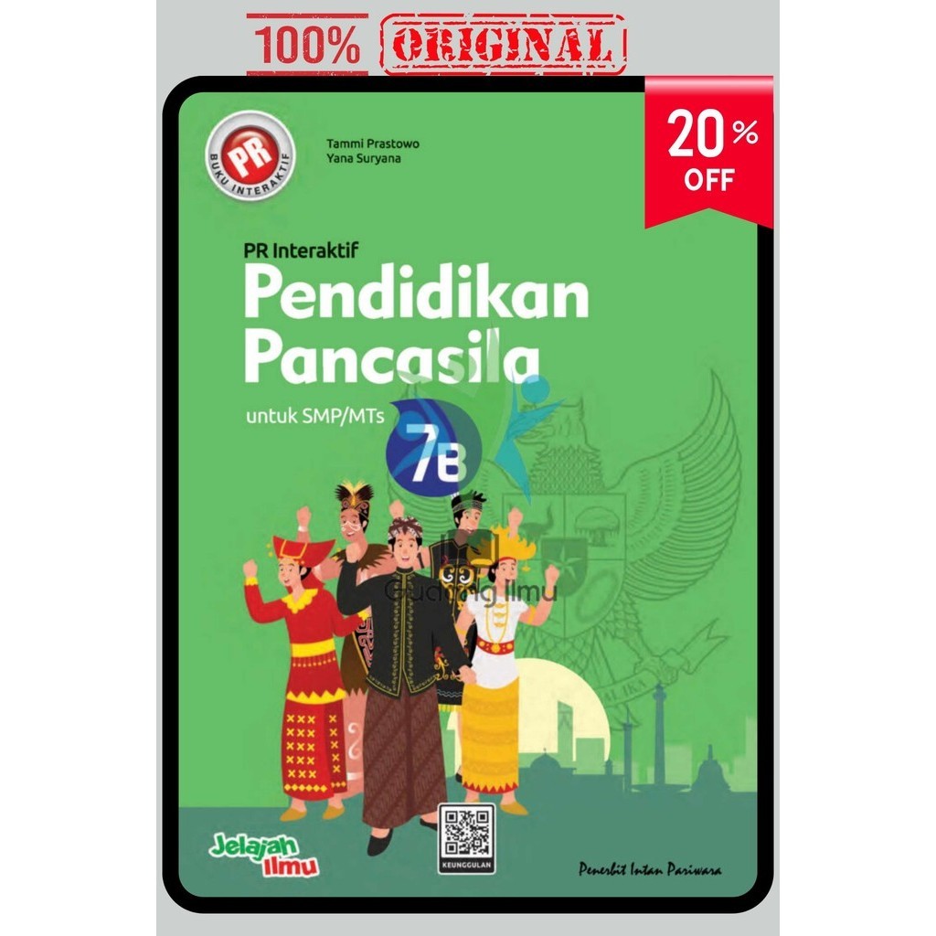 Jual Buku PR/LKS interaktif PPKN REVISI SMP Kelas 7 Semester 2 Kurikulum Merdeka Tahun 2024 ...