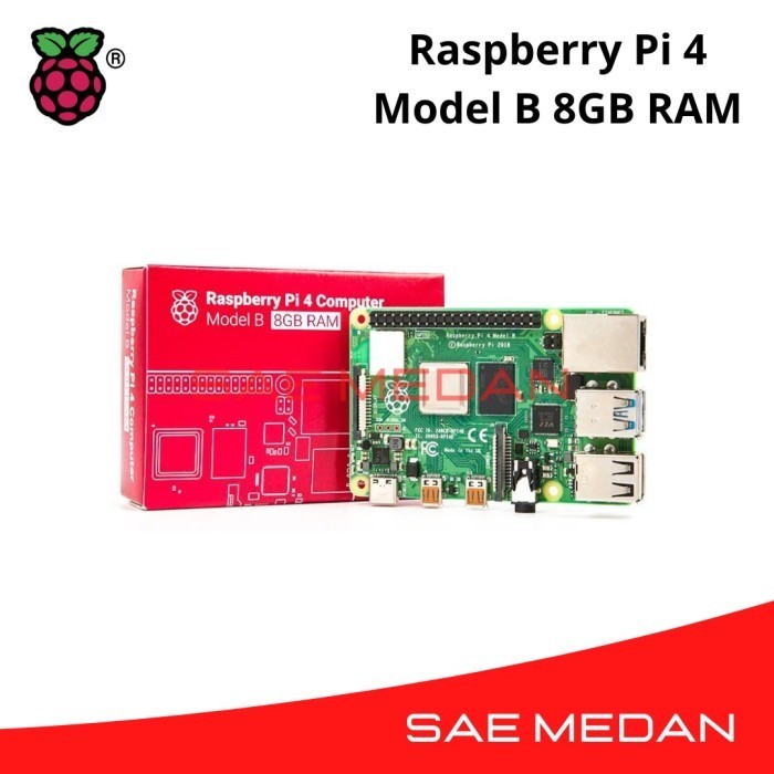 Jual Raspberry Pi 4 Model B - 8GB RAM | Shopee Indonesia