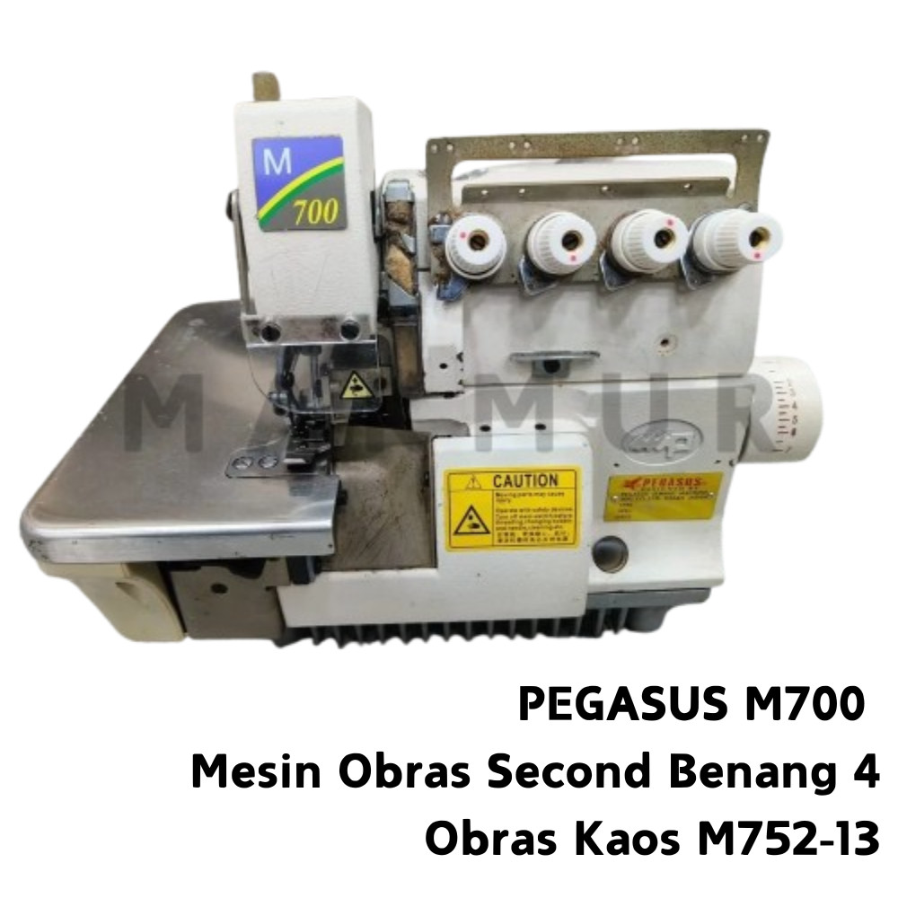Jual PEGASUS M700 Mesin Obras Benang 4 Obras Kaos M752-13 SECOND | Shopee Indonesia