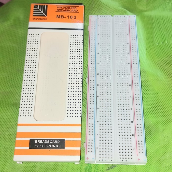 Jual breadboard 830 pin bread board papan projek project MB-102 panjang ...