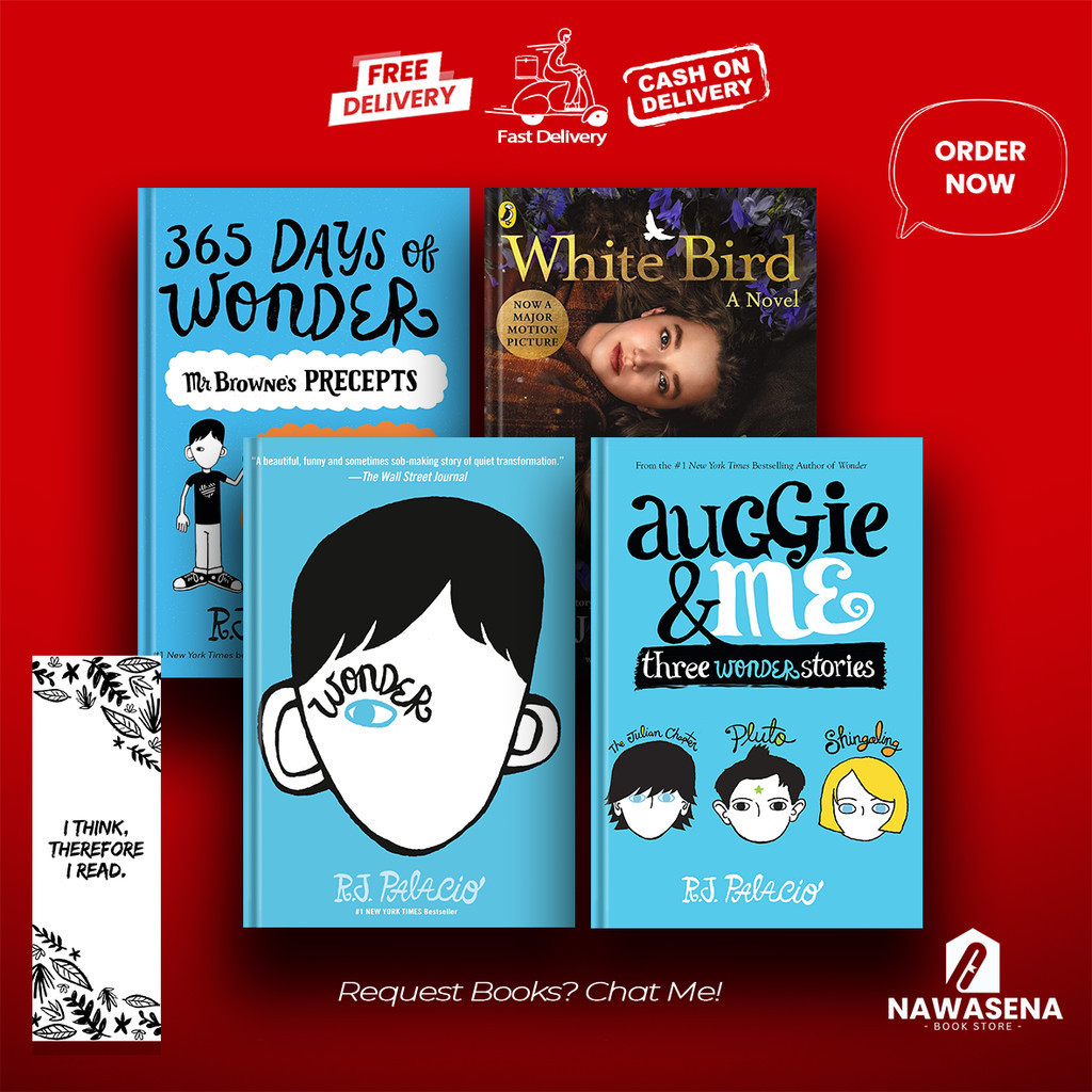 Jual Wonder | Auggie & Me | 365 Days of Wonder | White Bird (Graphic ...