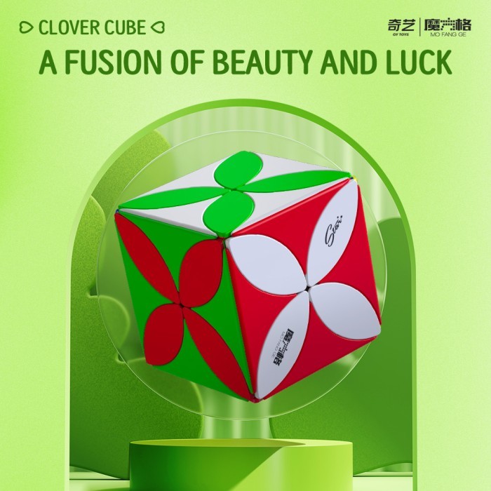 Jual Twisty Cube - Qiyi Clover/Clover plus Stickerless Original ...