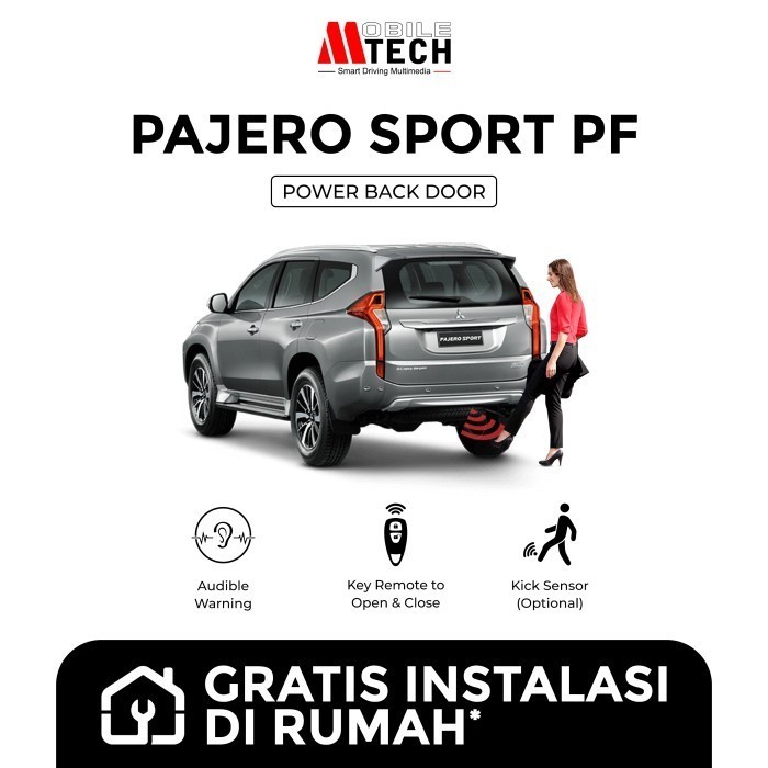 Jual Power Back Door New Pajero Mobiletech Pintu Otomatis Kick Sensor ...