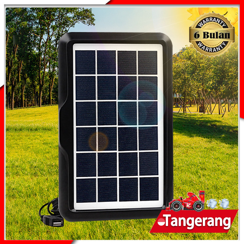 Jual Solar Panel Tenaga Surya Tahan Air 6V3W Pengaturan Tegangan Cerdas ...