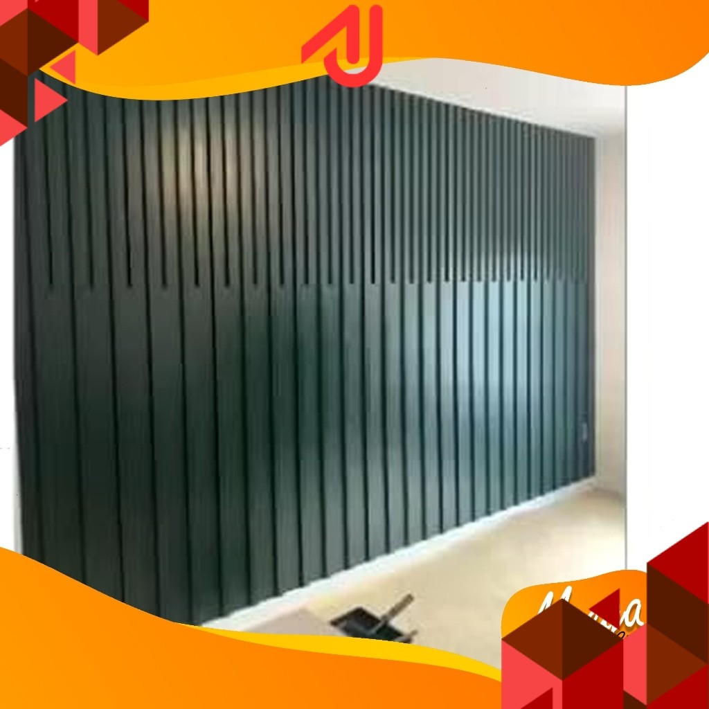 Jual ️ISH️MDF/HMR 6 mm panjang 3 cm x 122 cm Lis Dinding Profil Wall ...