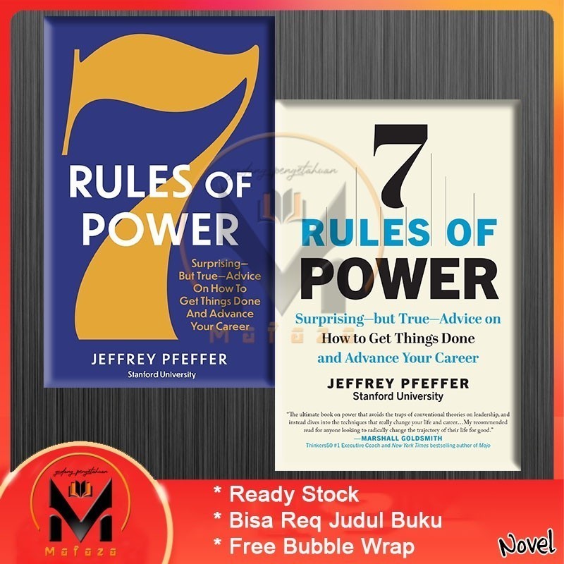 Jual 7 Rules of Power by Jeffrey Pfeffer (english/Indonesia) | Shopee ...