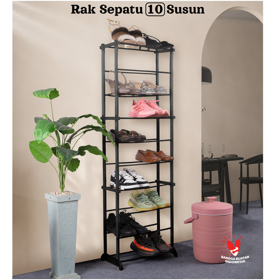 Jual NEW MODEL AMAZING RACK / RAK HIJAB / Rak Sepatu dan RAK Jilbab TRI ...