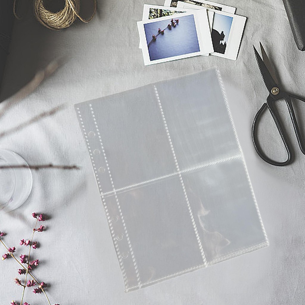 Jual Photocard Sleeves 4 Grid Lightweight Binder Photo Album Pages for ...