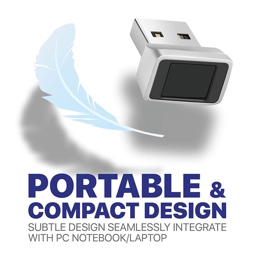Jual New USB Fingerprint Reader for Windows 10 、11Hello PC Notebook ...