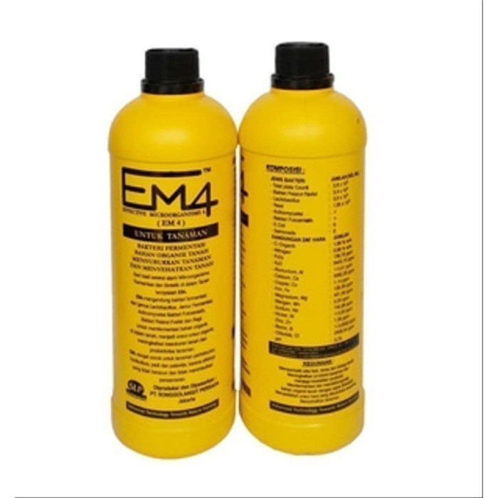 Jual EM4 Plus MOLASE TETES TEBU 1 Liter Fermentasi Pupuk Limbah Organik ...