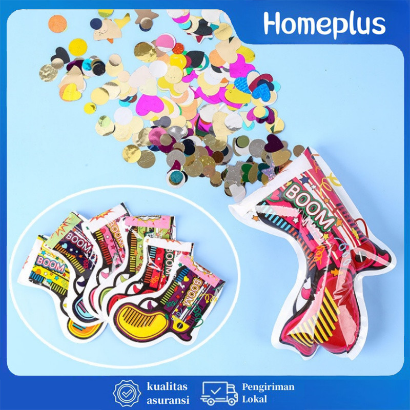 Jual HomePlus Party Popper Gun Confetty Meriam Pesta Inflatable ...