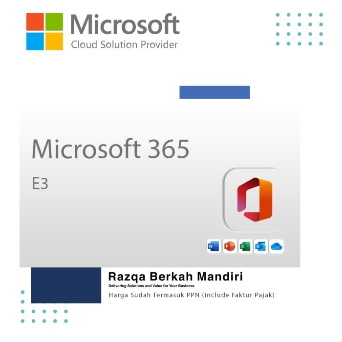 Jual Microsoft 365 E3 - CSP (CFQ7TTC0LFLX) | Shopee Indonesia