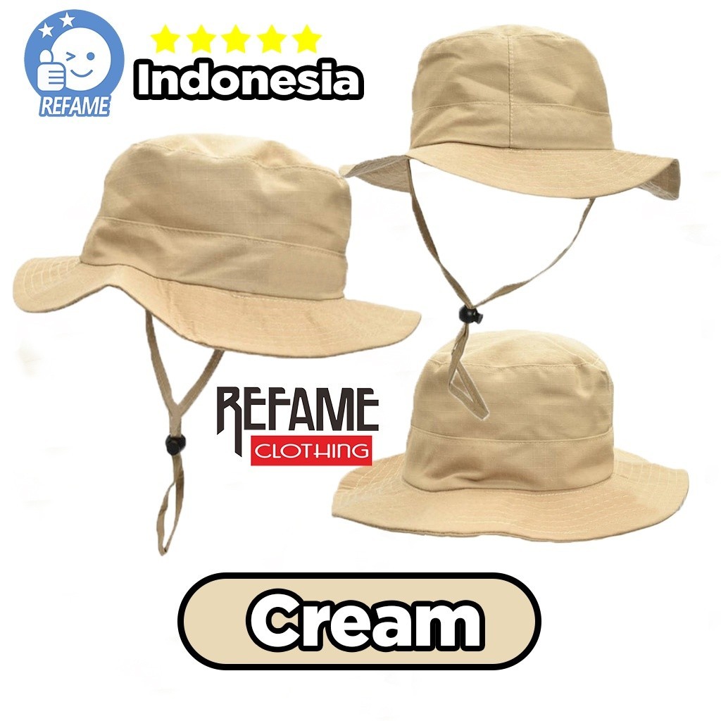 Jual COD Topi Gunung Rimba Tali Hiking Hutan Camping Hat Tali Hitam ...