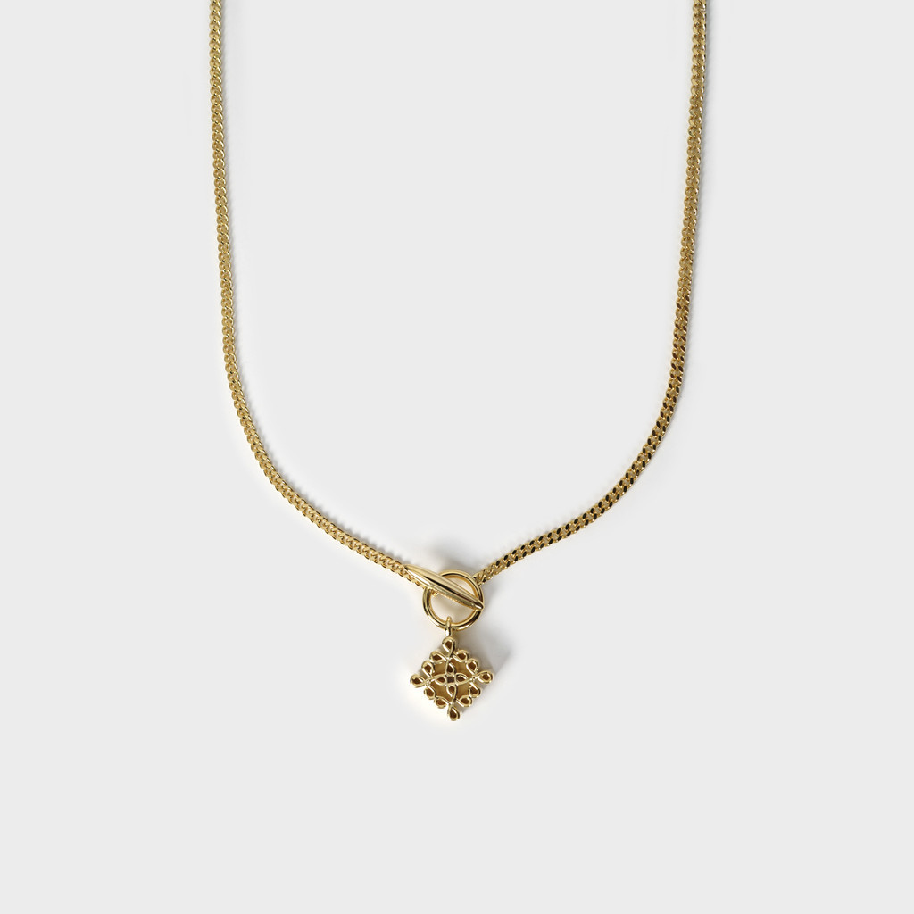 Jual HIKMAT W406 - Lattice Grace Kalung Necklace | Shopee Indonesia