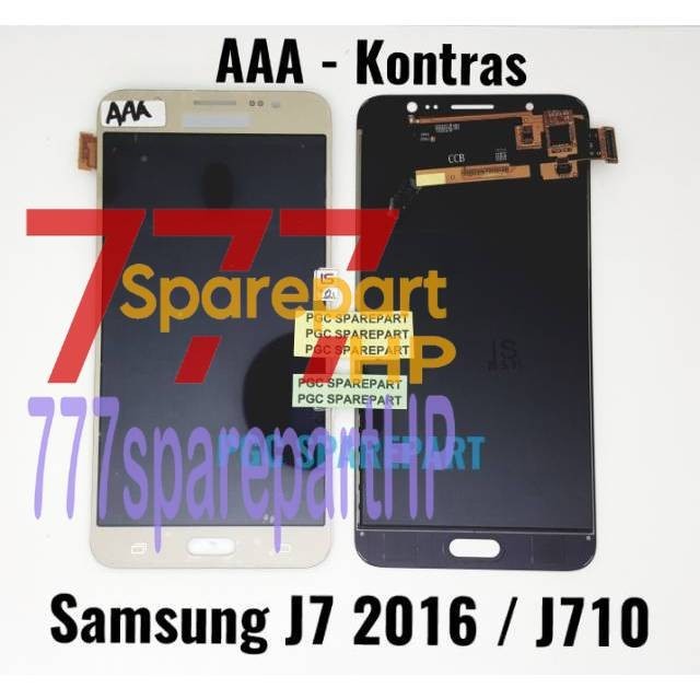 Jual LCD Touchscreen Fullset AAA Kontras Samsung Galaxy J710 J7 2016 J710FN - 777sparepartHP ...