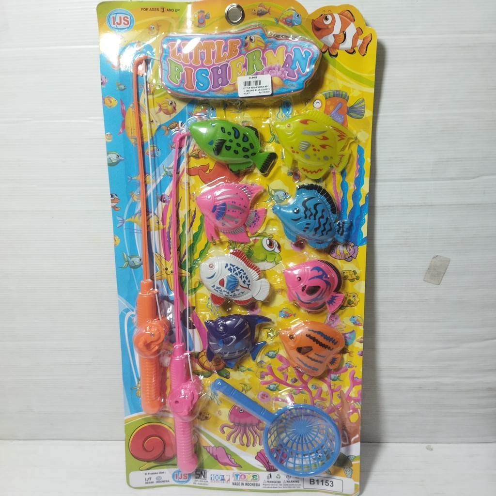 Jual PROMO MAINAN ANAK PANCINGAN MAGNET BESAR / MANCING MANIA / FISHING ...