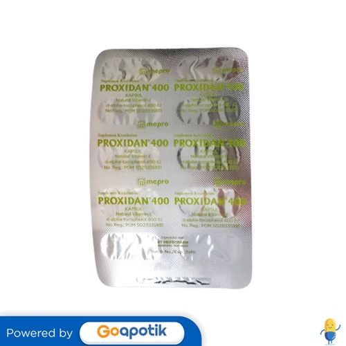 Jual Proxidan 400 Ui Strip 10 Kapsul | Shopee Indonesia