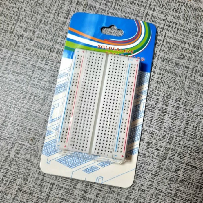 Jual BREADBOARD SOLDER 400P 400 TITIK MB102 | Shopee Indonesia