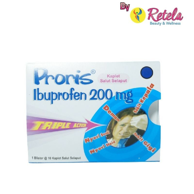 Jual PRORIS IBUPROFEN 10 KAPLET | Shopee Indonesia