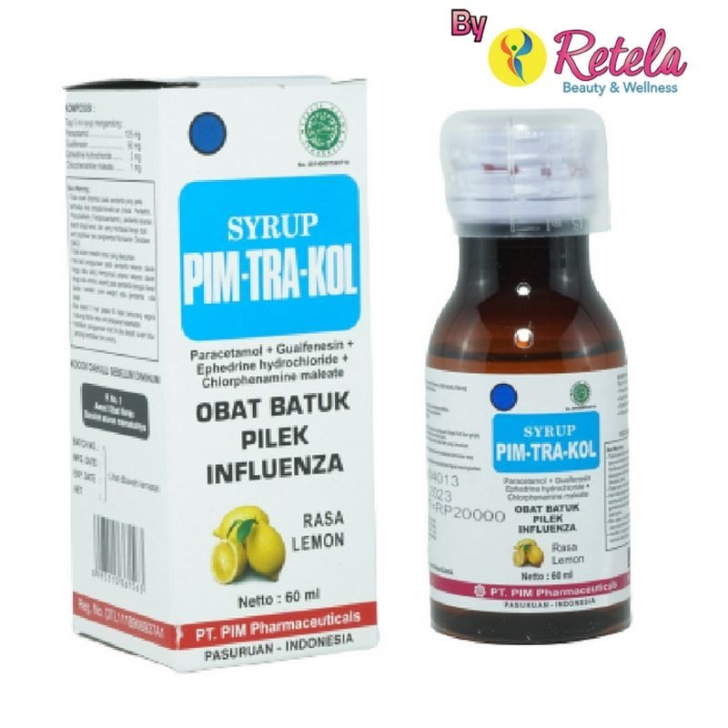 Jual PIMTRAKOL 125MG/5ML SYR 60ML | Shopee Indonesia