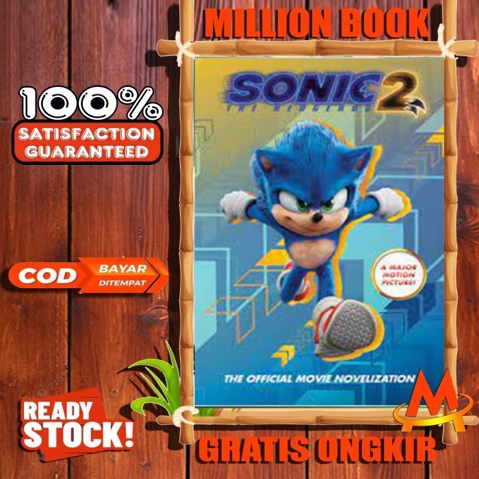 Jual Sonic the Hedgehog 2: The Official Movie Novelization | Shopee ...