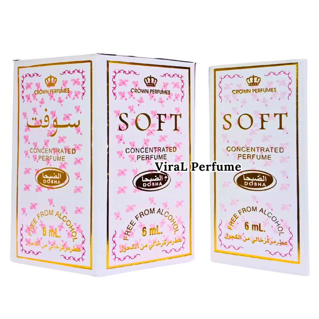 Jual ViraL Perfume Parfum SOFT DOBHA 6ml Roll On Non Alkohol Perfume ...