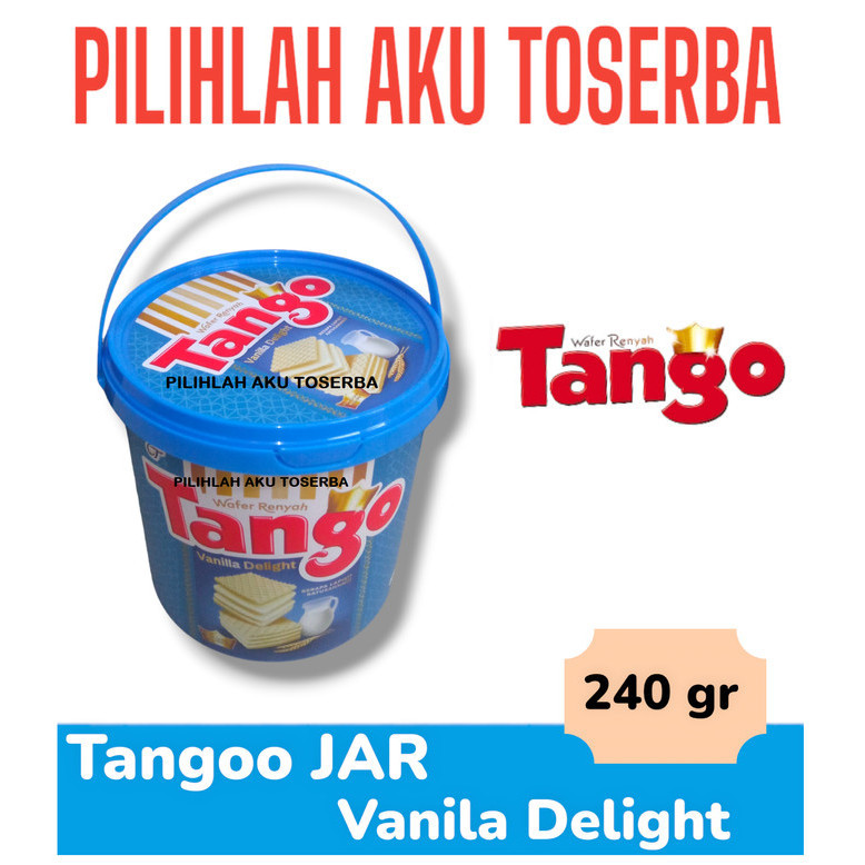 Jual Tango Wafer VANILLA DELIGHT kemasan JAR / EMBER - ( HARGA 1 JAR ...