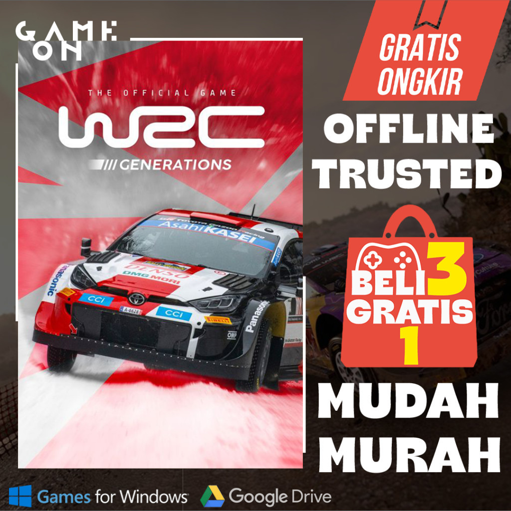 Jual WRC Generations The FIA WRC Official Game - Game PC Simulator ...