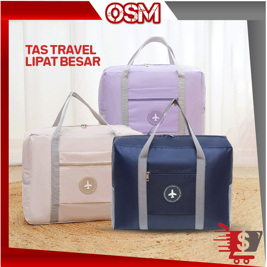 Jual OSM - T6173 Portable Travel Bag Anti Air / Tas Travel Lipat Besar ...