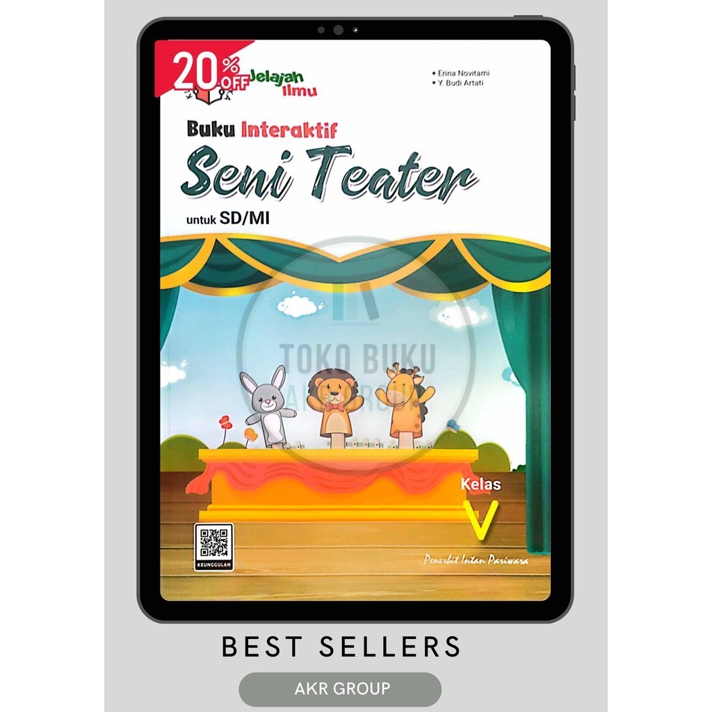 Jual Buku Interaktif Seni Teater SD Kelas 5 Kurikulum Merdeka Intan pariwara Tahun 2024 | Shopee ...
