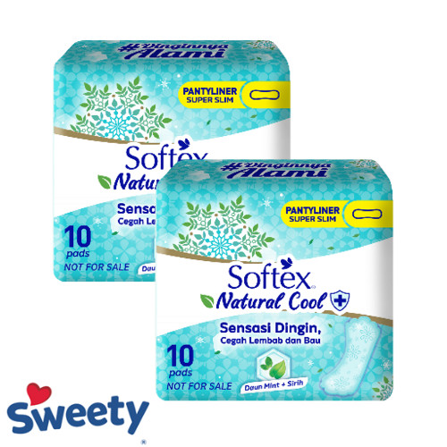 Jual [Gift Sample] Pantyliner Softex Natural Cool 10s x 2 | Shopee ...