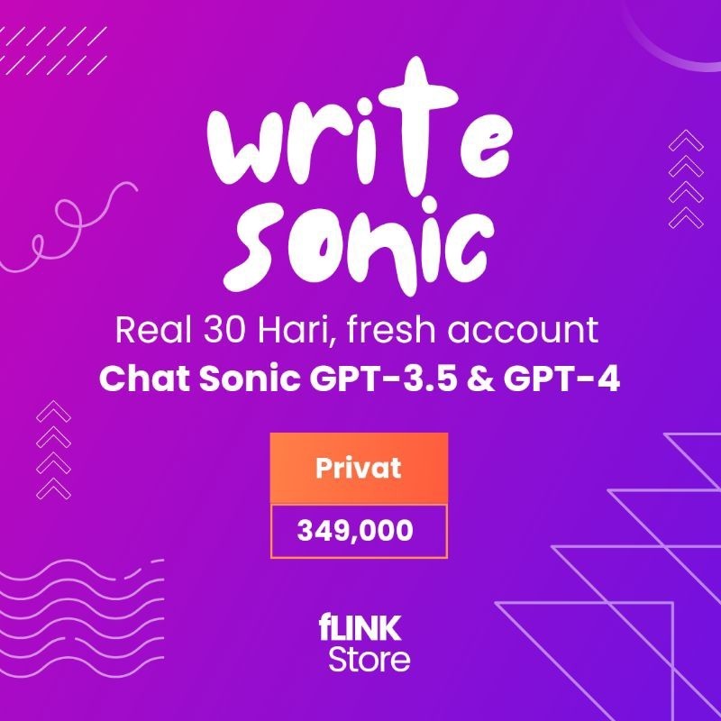 Jual Write Sonic Writesonic Unlimited | Shopee Indonesia