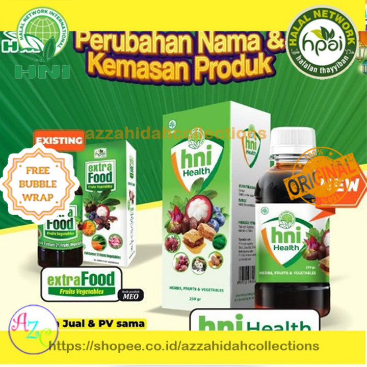 Jual EXTRA FOOD (HNI HEALTH) - ExFo - EXTRAFOOD - Ektra Food - Ekstra ...